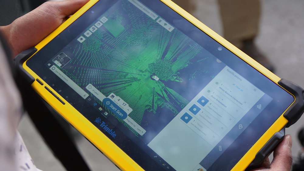Trimble X7 scanning system includes automatic registration | Geo Week News