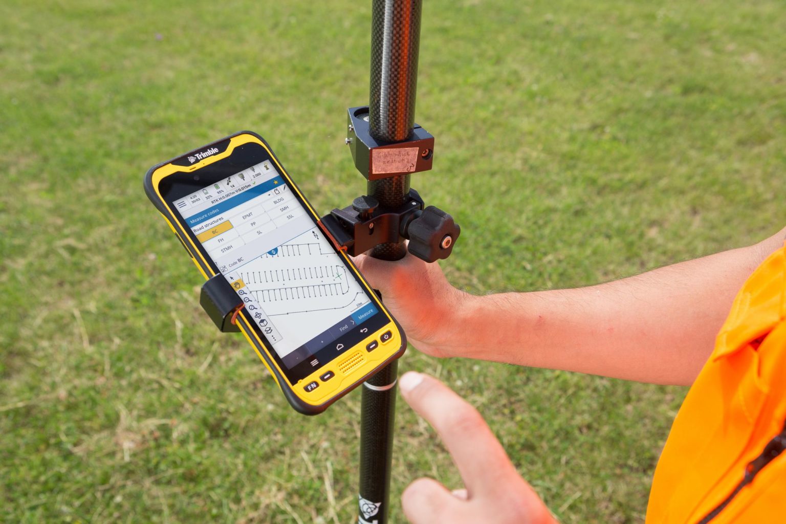 Trimble Access 2020 is now available on a rugged Android mobile device ...