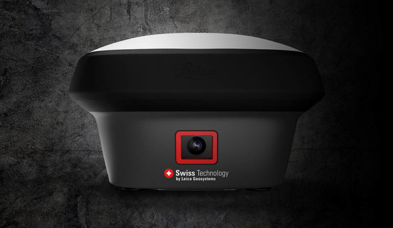 The Leica GS18 I GNSS RTK Rover enables point measurement from images ...